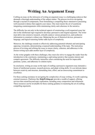 Writing An Argument Essay.pdf