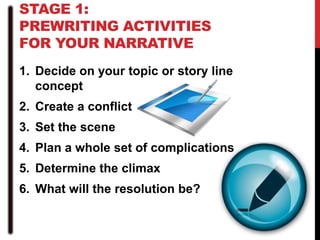 Writing a narrative | PPT