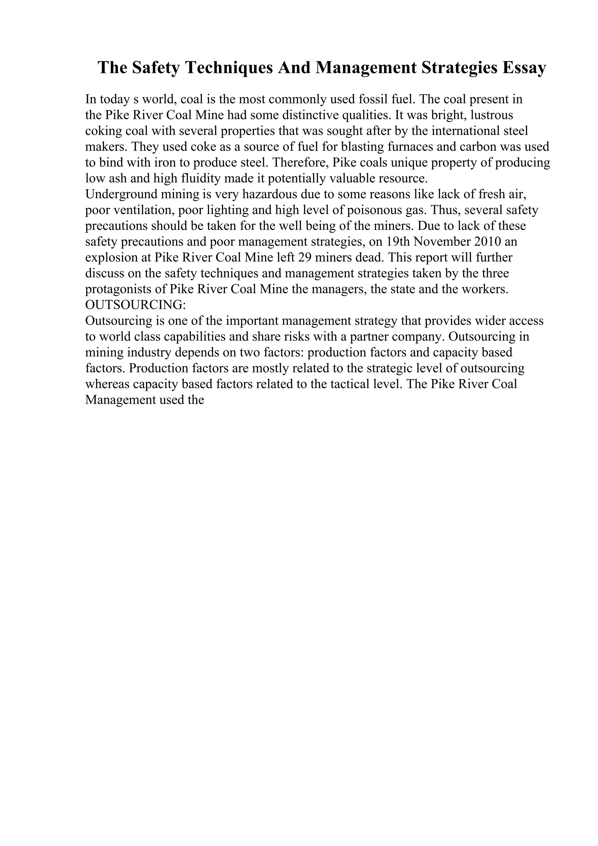 Writing A Narrative Essay Outline | PDF