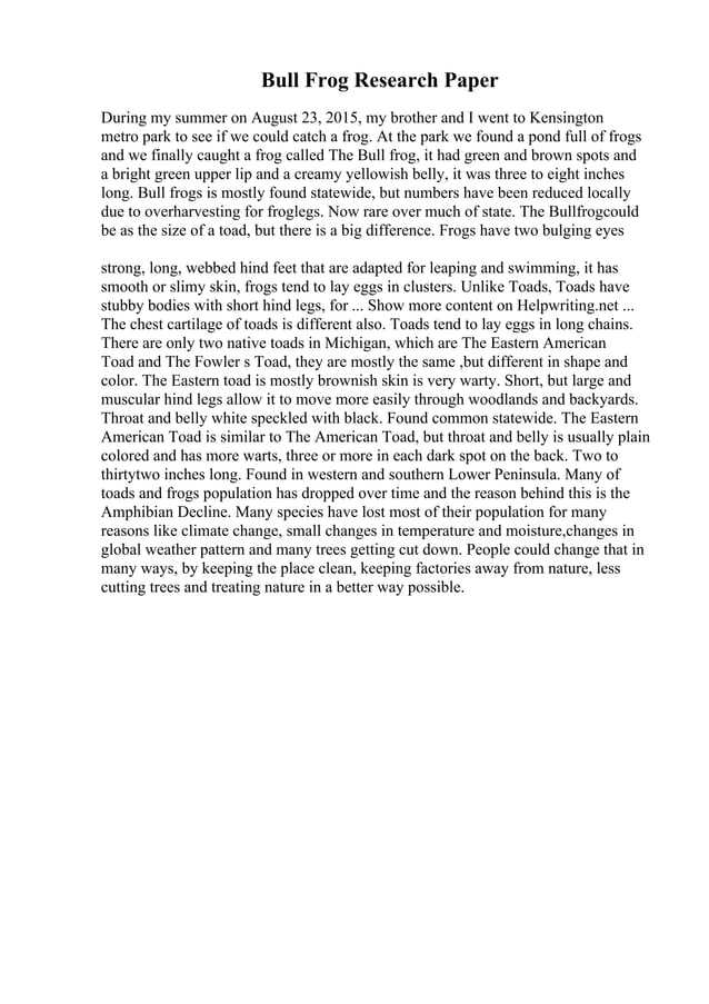 Writing A Narrative Essay Outline | PDF