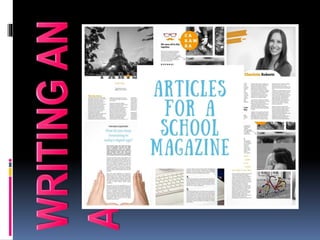 WRITING AN ARTICLE.pptx