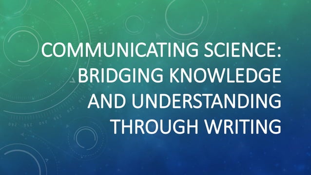 Writing an Article on a Science-Related Topic.pptx