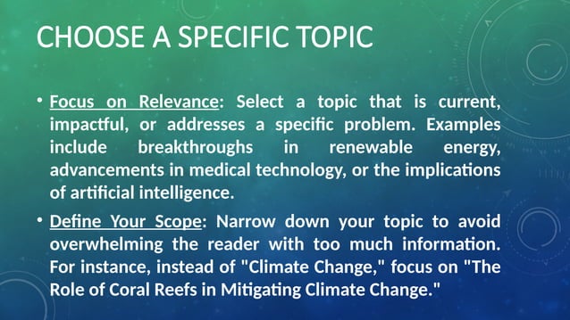 Writing an Article on a Science-Related Topic.pptx