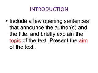 Writing an article review | PPTX