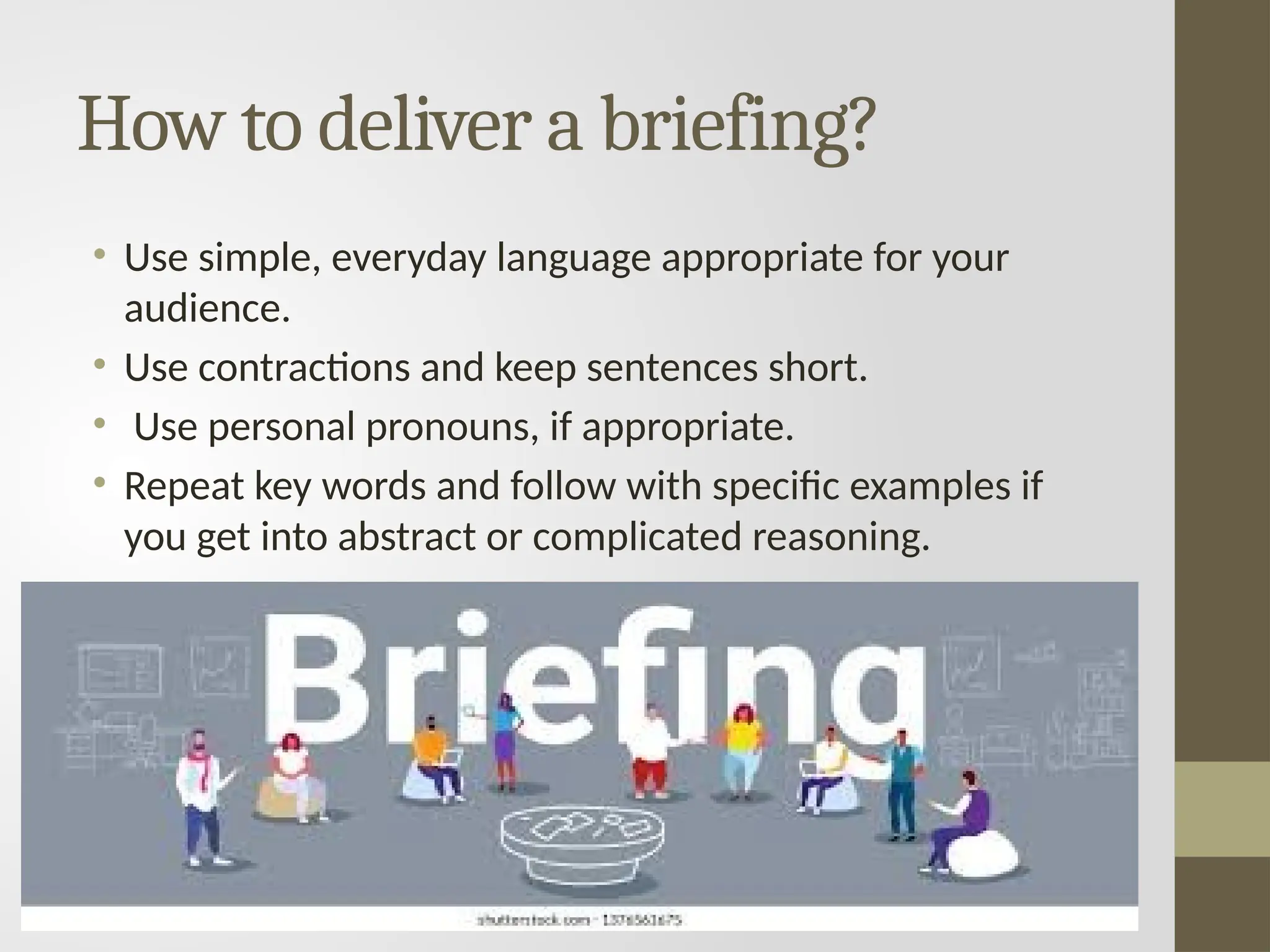 WRITING AND DELIVERING EFFECTIVE BRIEFING.pptx