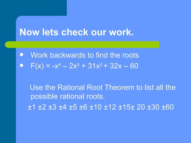 Writing and graphing polynomials | PPT