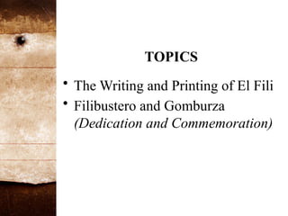 Writing and Printing of El Filibusterismo.pptx