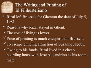 Writing and Printing of El Filibusterismo.pptx