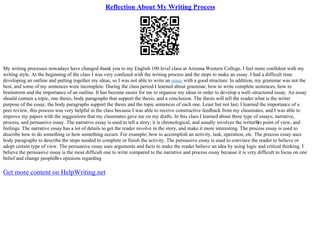 Writing And Process Essay | PPT