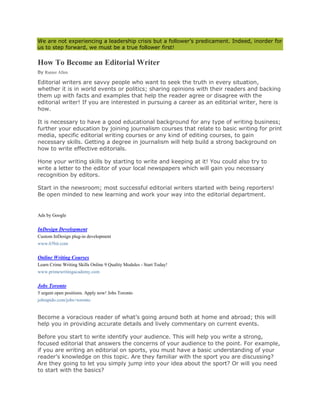 Writing an editorial | DOCX