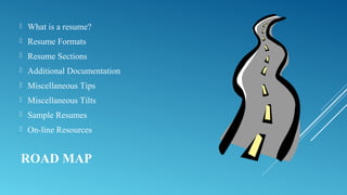 Writing an effective resume freshers | PPT