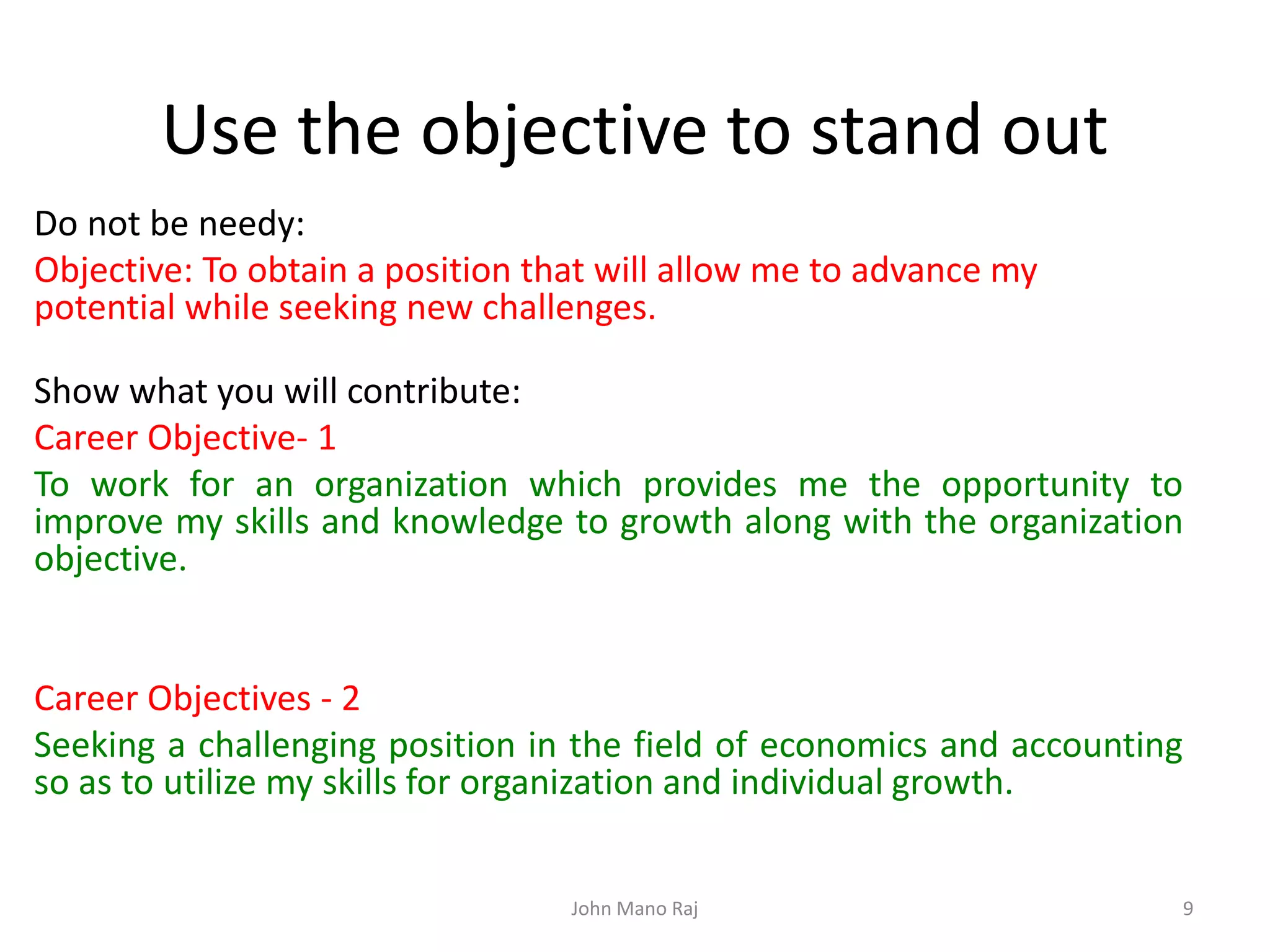 Writing an Effective Resume.pptx