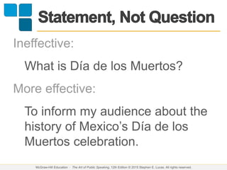 Writing an Effective SPS & Thesis | PPTX