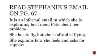 Writing an email to a friend | PPTX