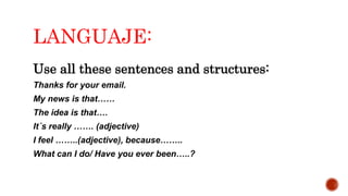 Writing an email to a friend | PPTX