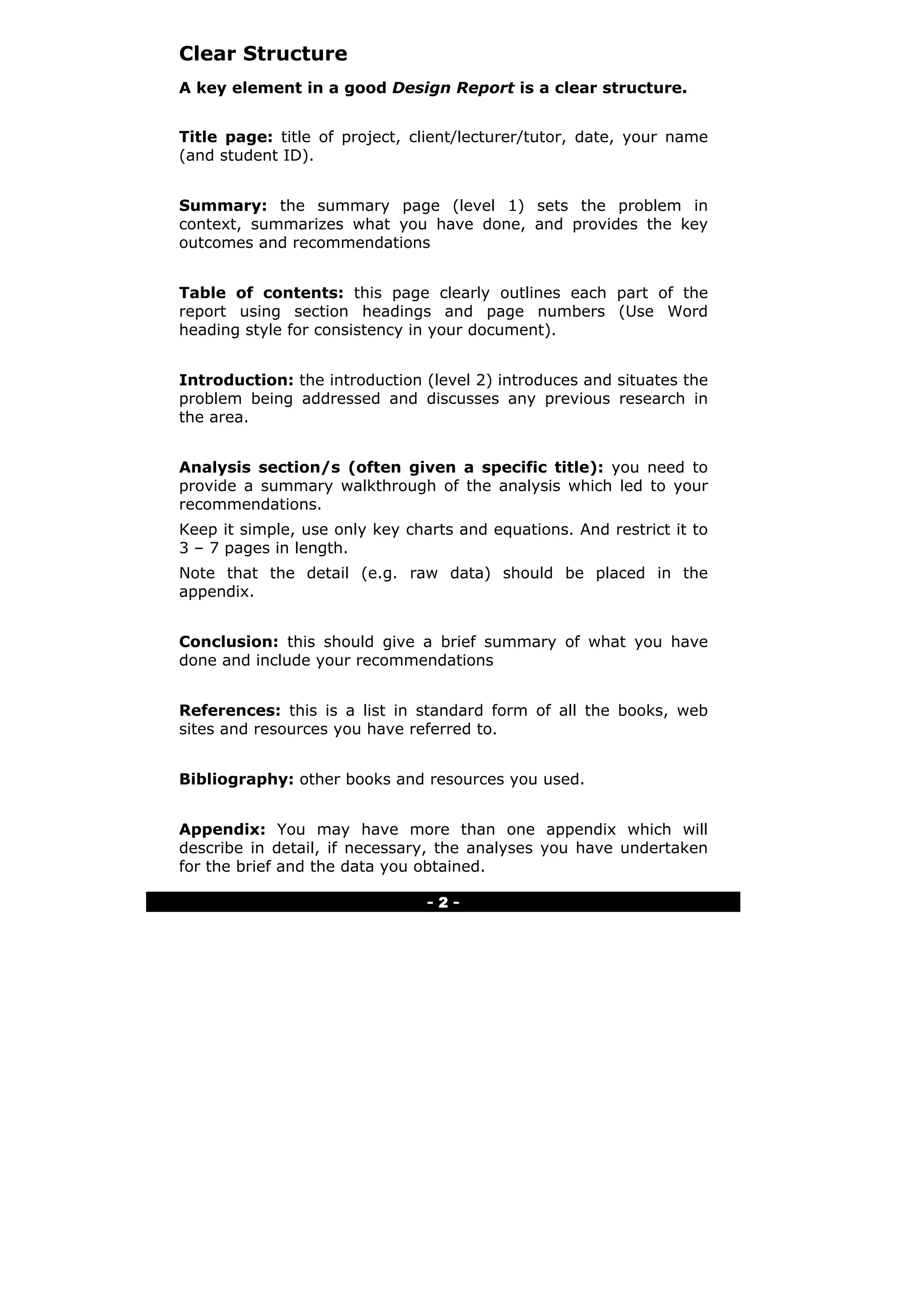 Writing+an+engineering+design+report | PDF