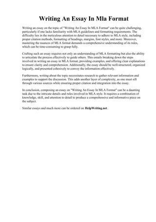 Writing An Essay In Mla Format.pdf