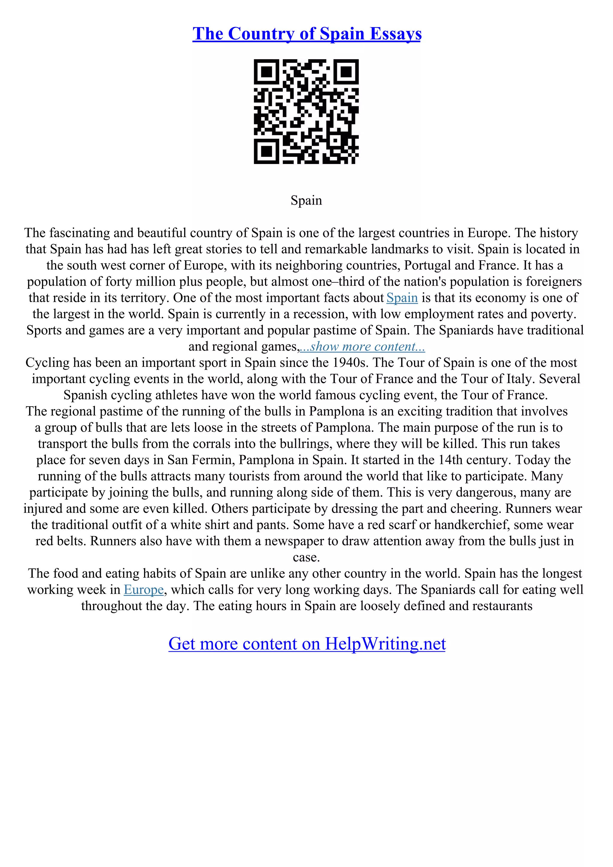 Writing An Essay In Spanish | PDF | Cold and Flu | Diseases and Conditions