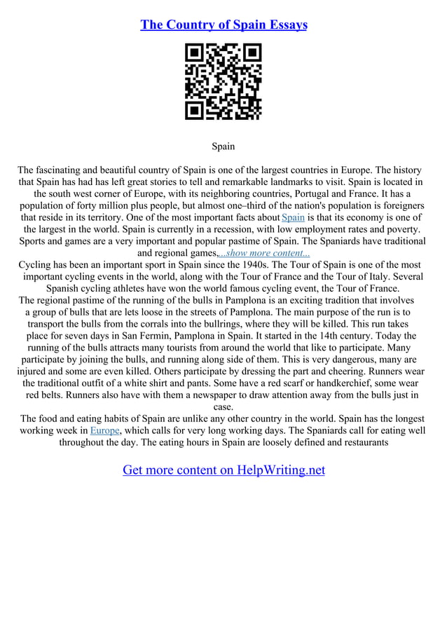 Writing An Essay In Spanish | PDF | Cold and Flu | Diseases and Conditions
