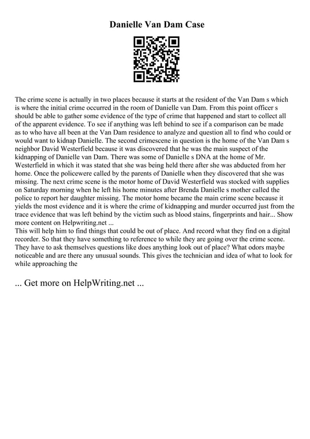 Writing An Essay In Third Person Examples | PDF