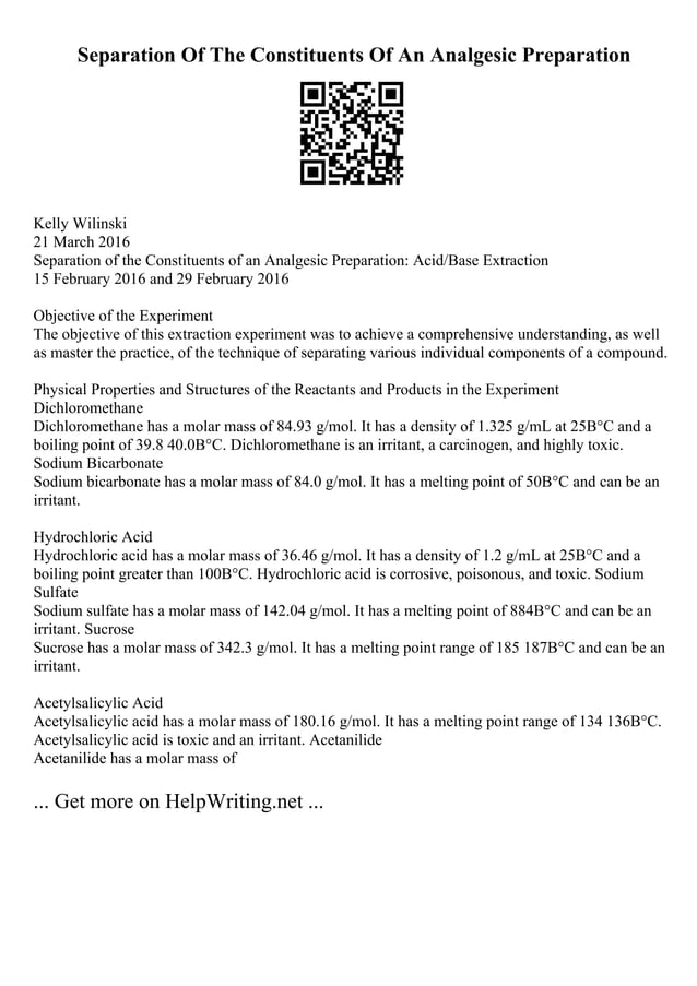 Writing An Essay In Third Person Examples | PDF