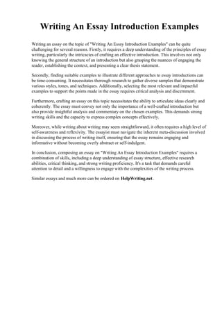 Writing An Essay Introduction Examples.pdf