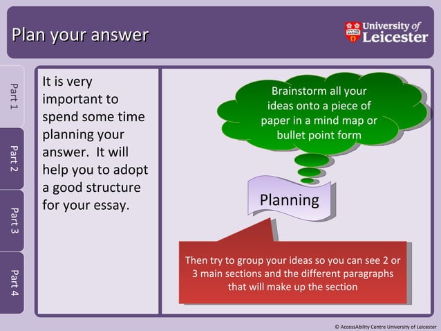 Writing an essay | PPT