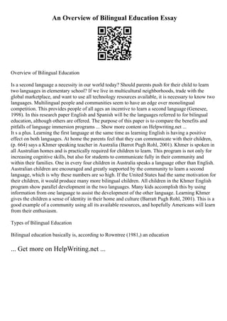 Writing An Essay Plan University | PDF