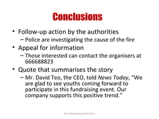 Writing a newspaper report ppt | PPT