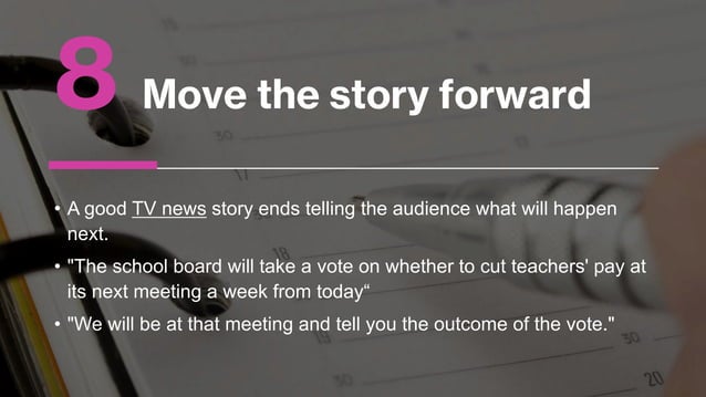 Writing a News Script for a TV Newscast (The Basics) | PDF