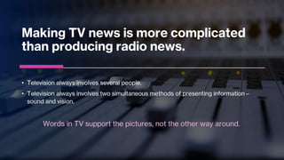Writing a News Script for a TV Newscast (The Basics) | PDF