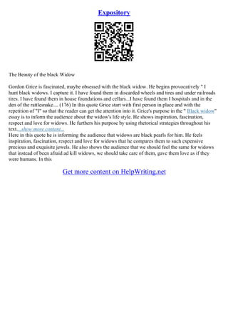 Writing An Expository Essay | PDF