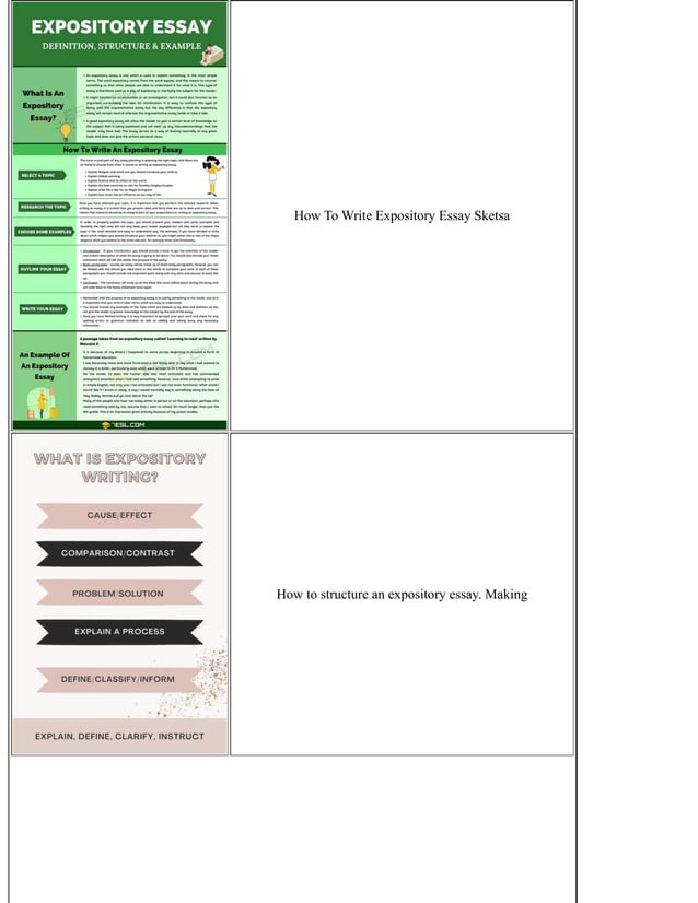 Writing An Expository Essay | PDF