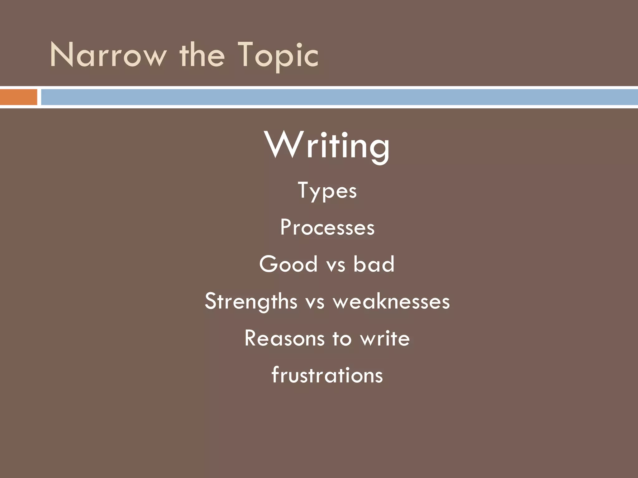 Writing An Expository Paragraph | PPT