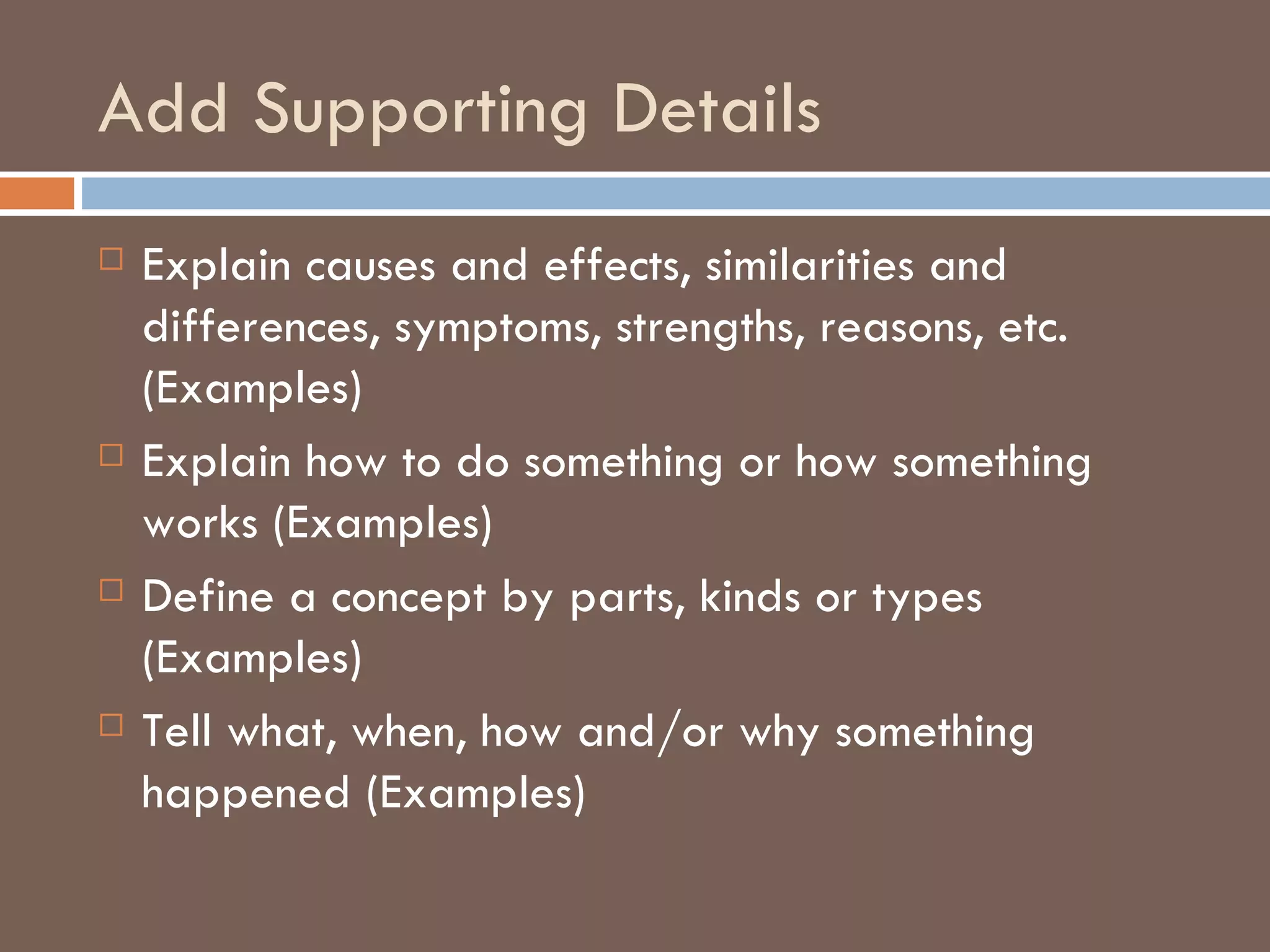 Writing An Expository Paragraph | PPT