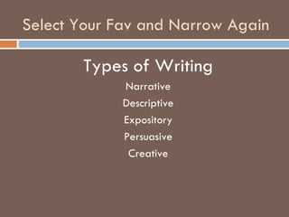 Writing An Expository Paragraph | PPT