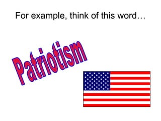 Writing an extended definition 2010 | PPT