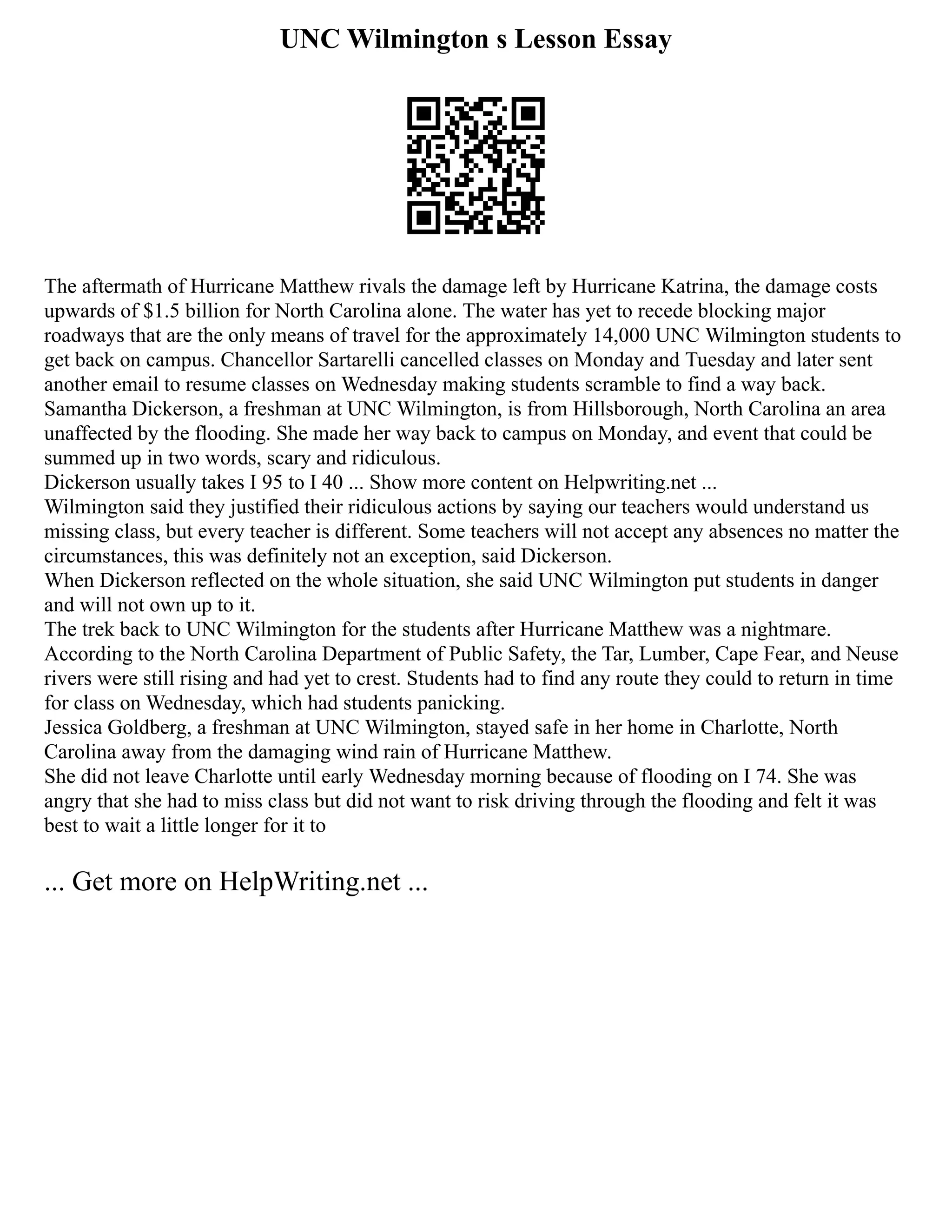 Writing An Interview Paper Formatting Guide, Sample | PDF