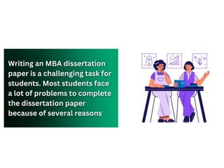 Helpful Tips on MBA Dissertation Help | PPTX