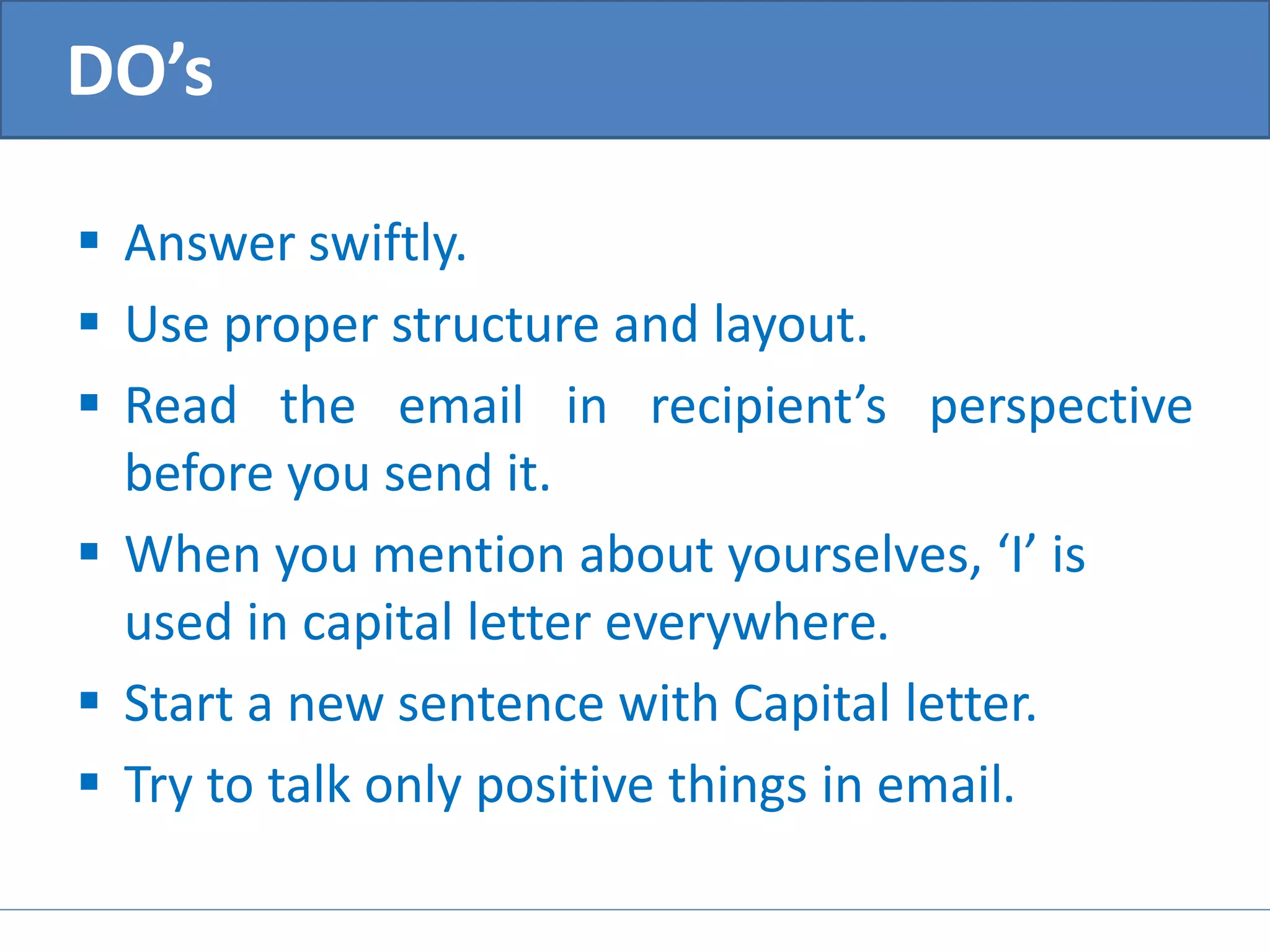 Writing an official email | PPTX