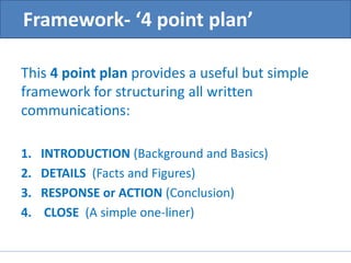 Writing an official email | PPTX