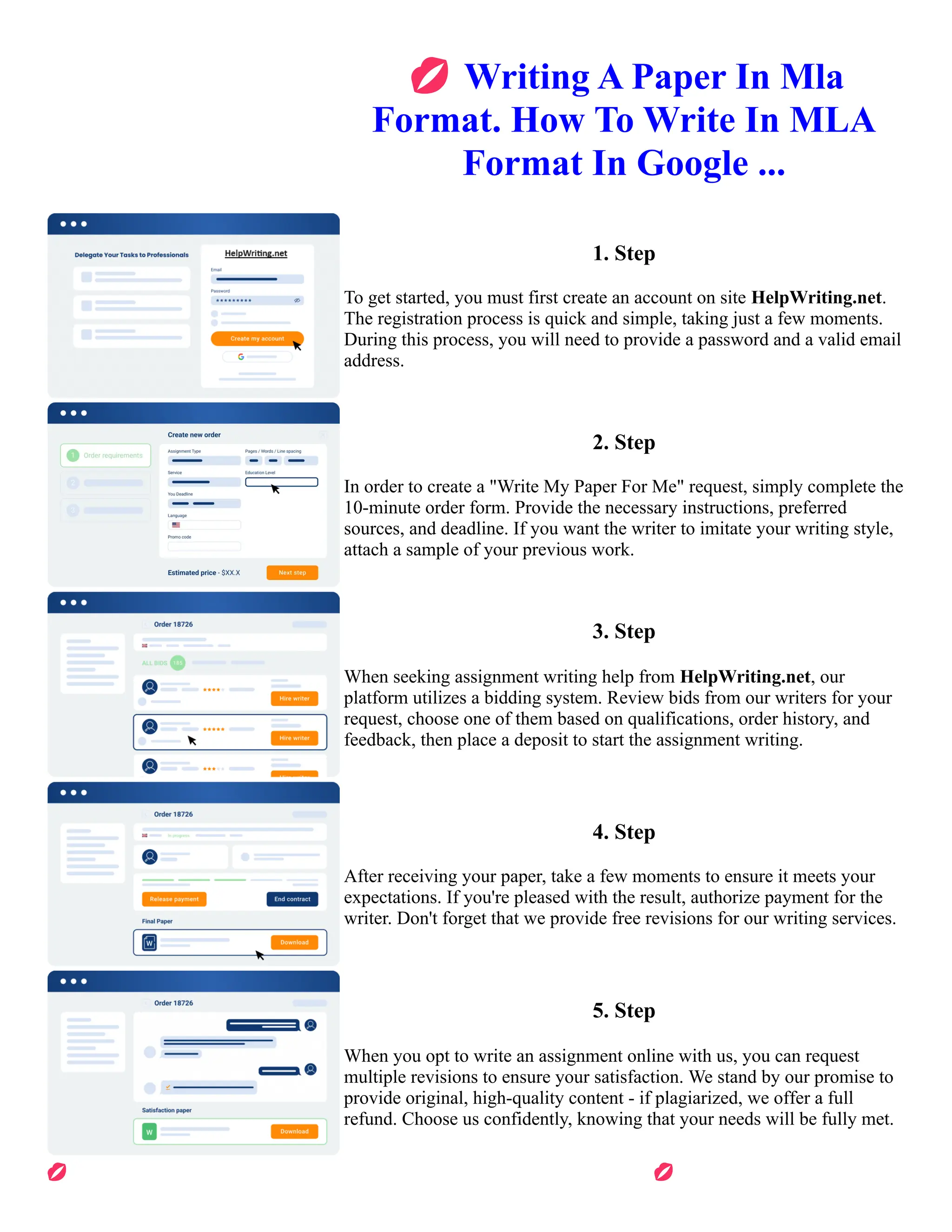 Writing A Paper In Mla Format. How To Write In Mla Format In Google 