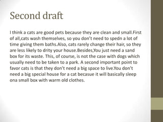 Writing a paragraph | PPTX