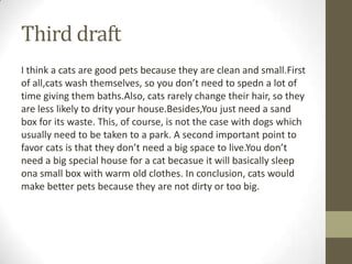 Writing a paragraph | PPTX