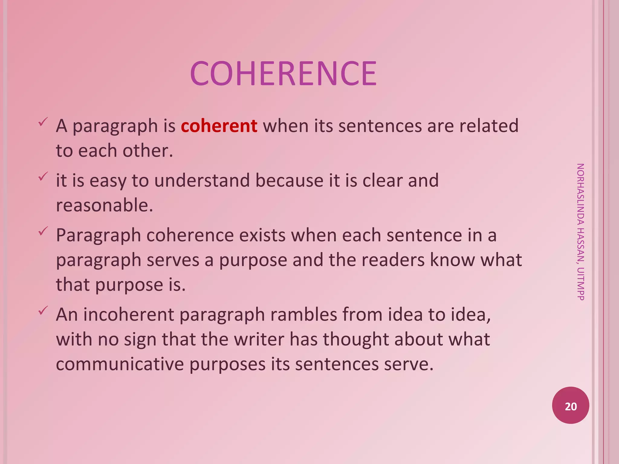 Writing a paragraph | PPT