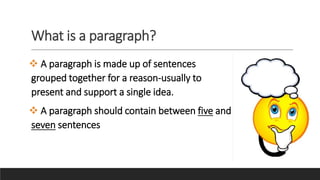 materi menulis paragraf writing a paragraph .pptx