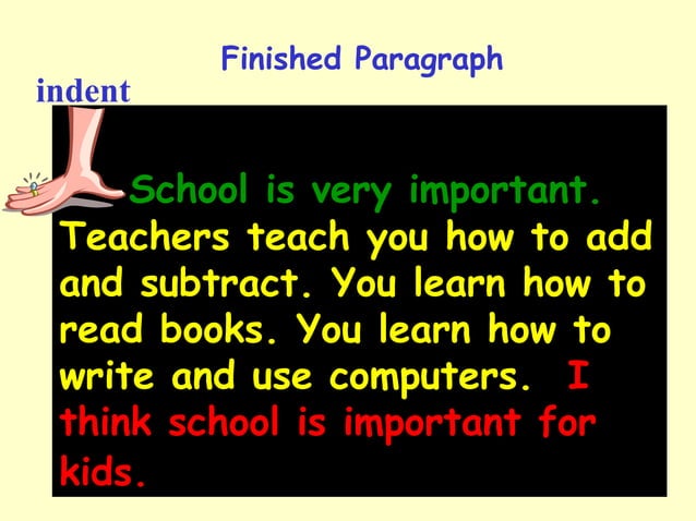 Writing a paragraph concluding | PPT