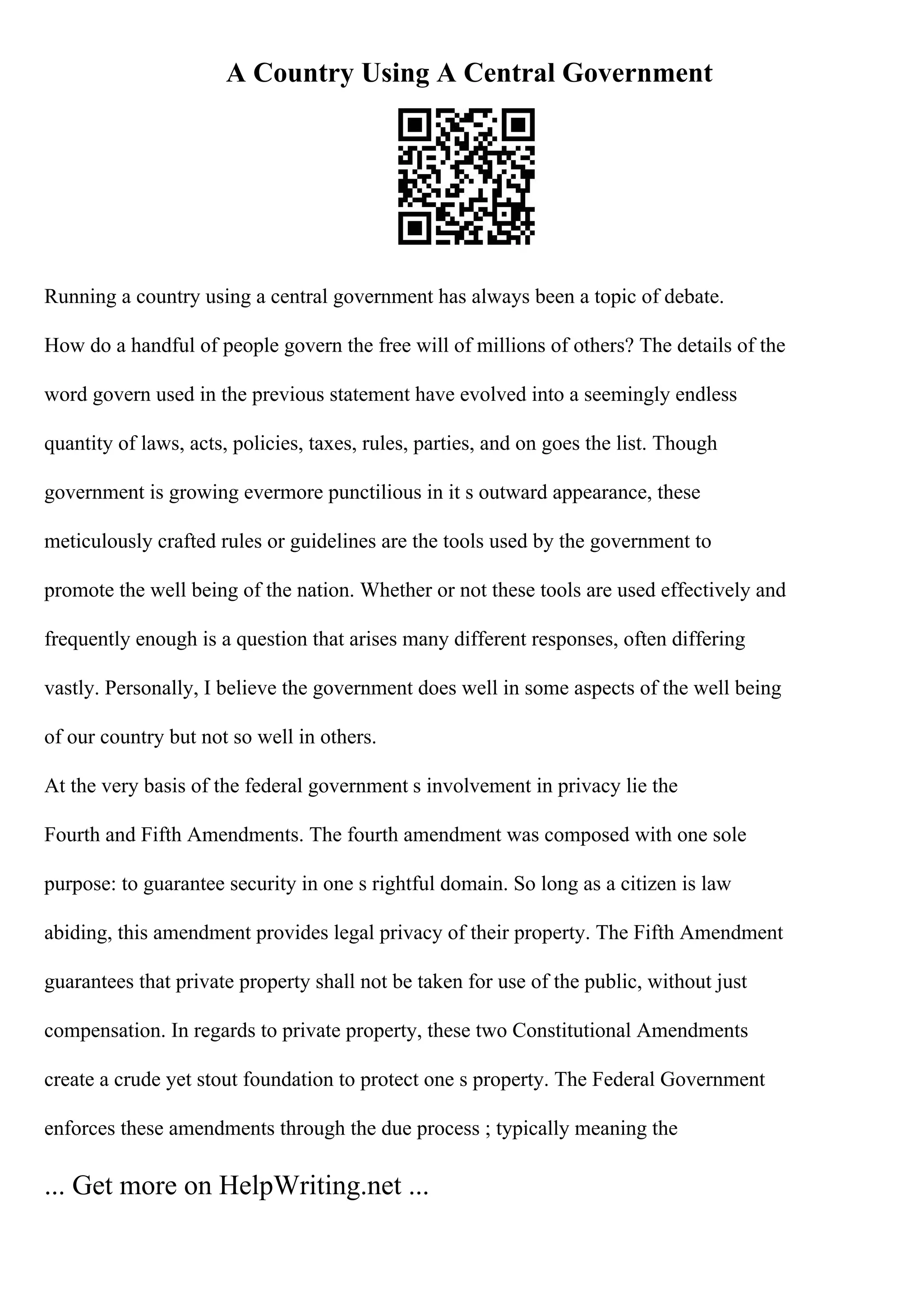 Writing A Persuasive Essay Introduction Examples | PDF