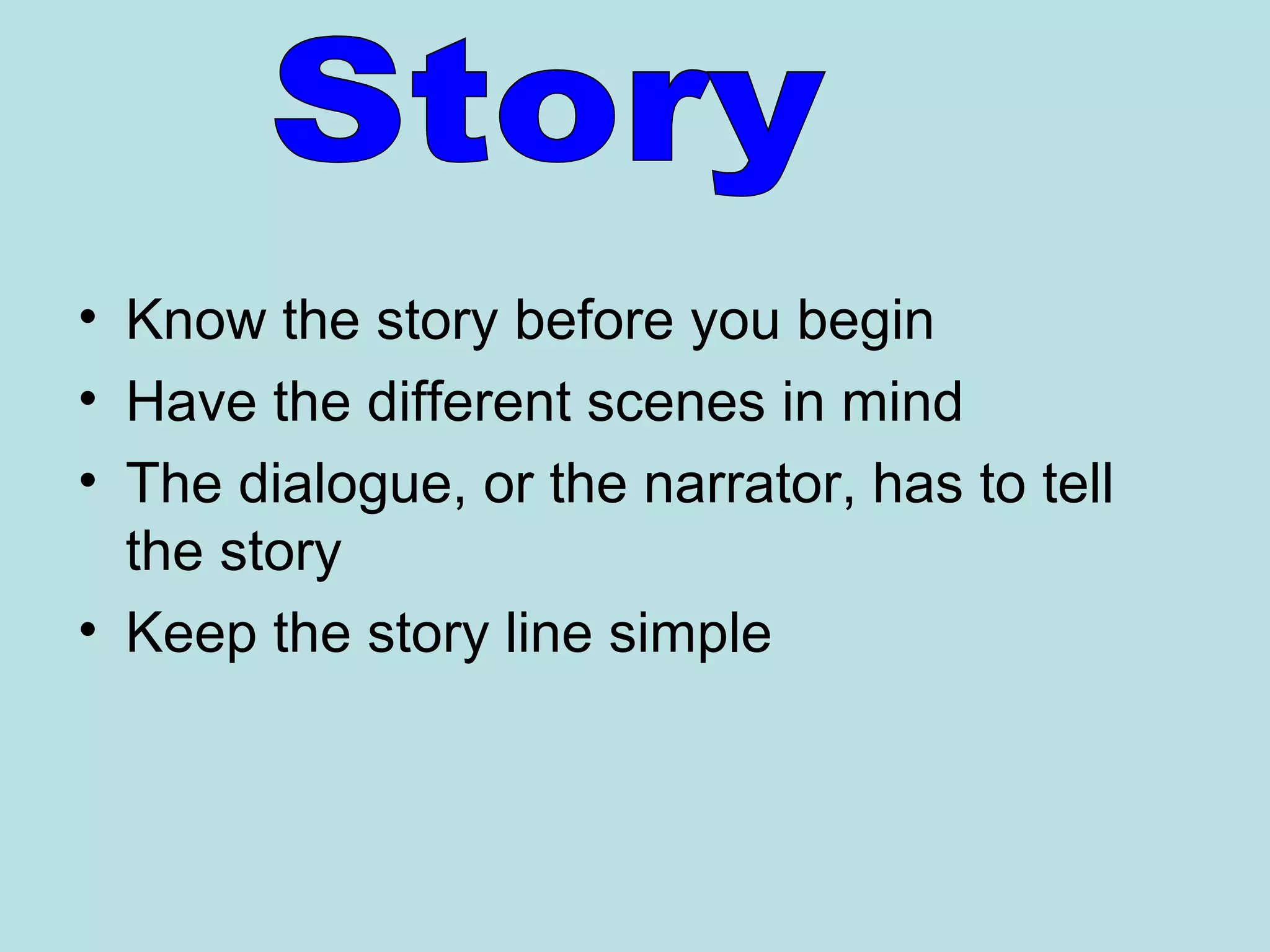 Writing a playscript | PPT