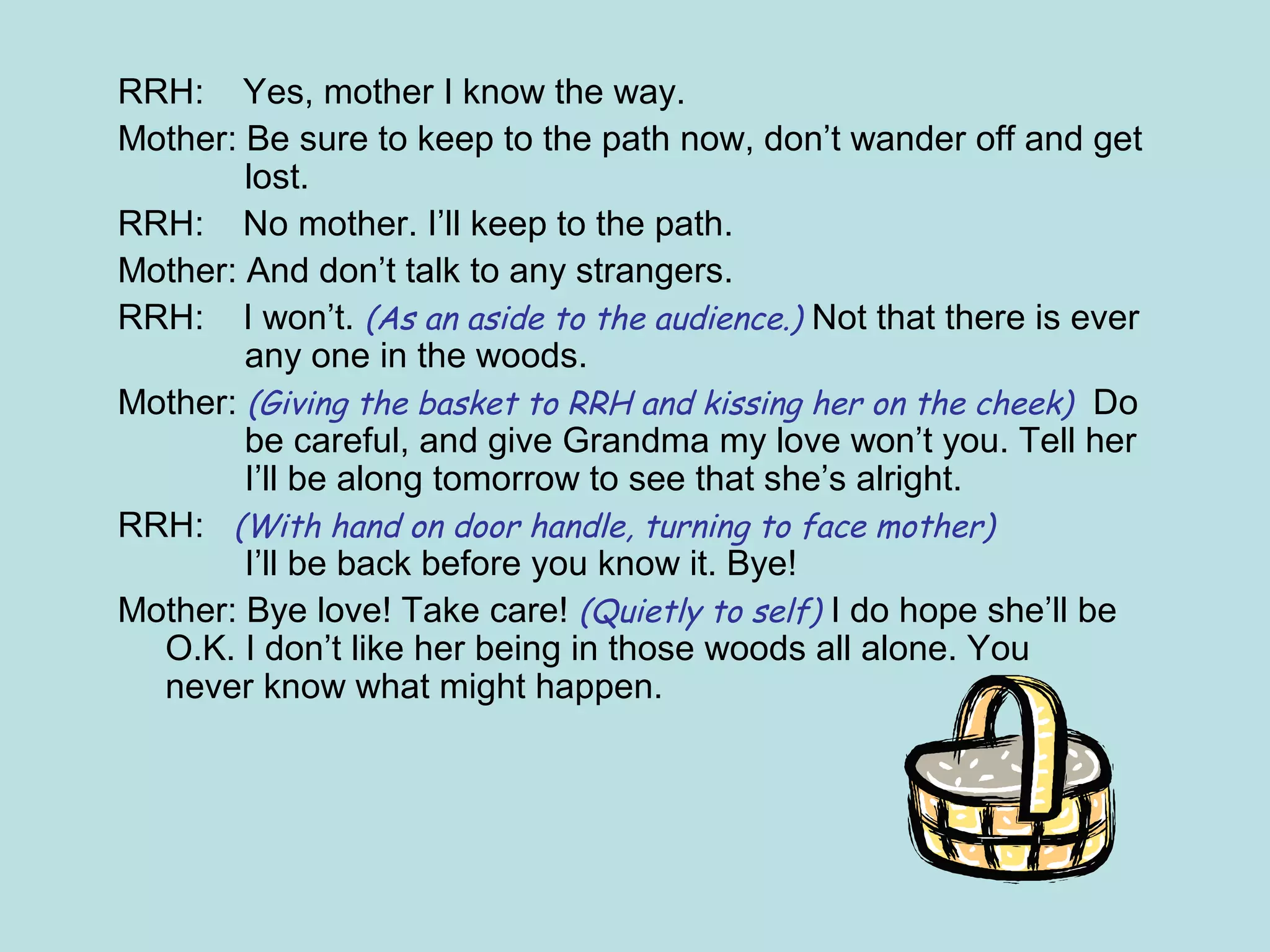 Writing a playscript | PPT